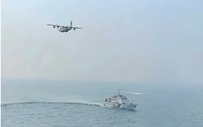 India's largest drug bust: 5 tonnes of Meth seized by Coast Guard off ...