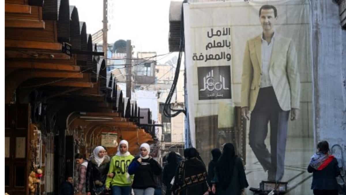 Bashar al-Assad's family flees Syria, president's whereabouts unclear ...