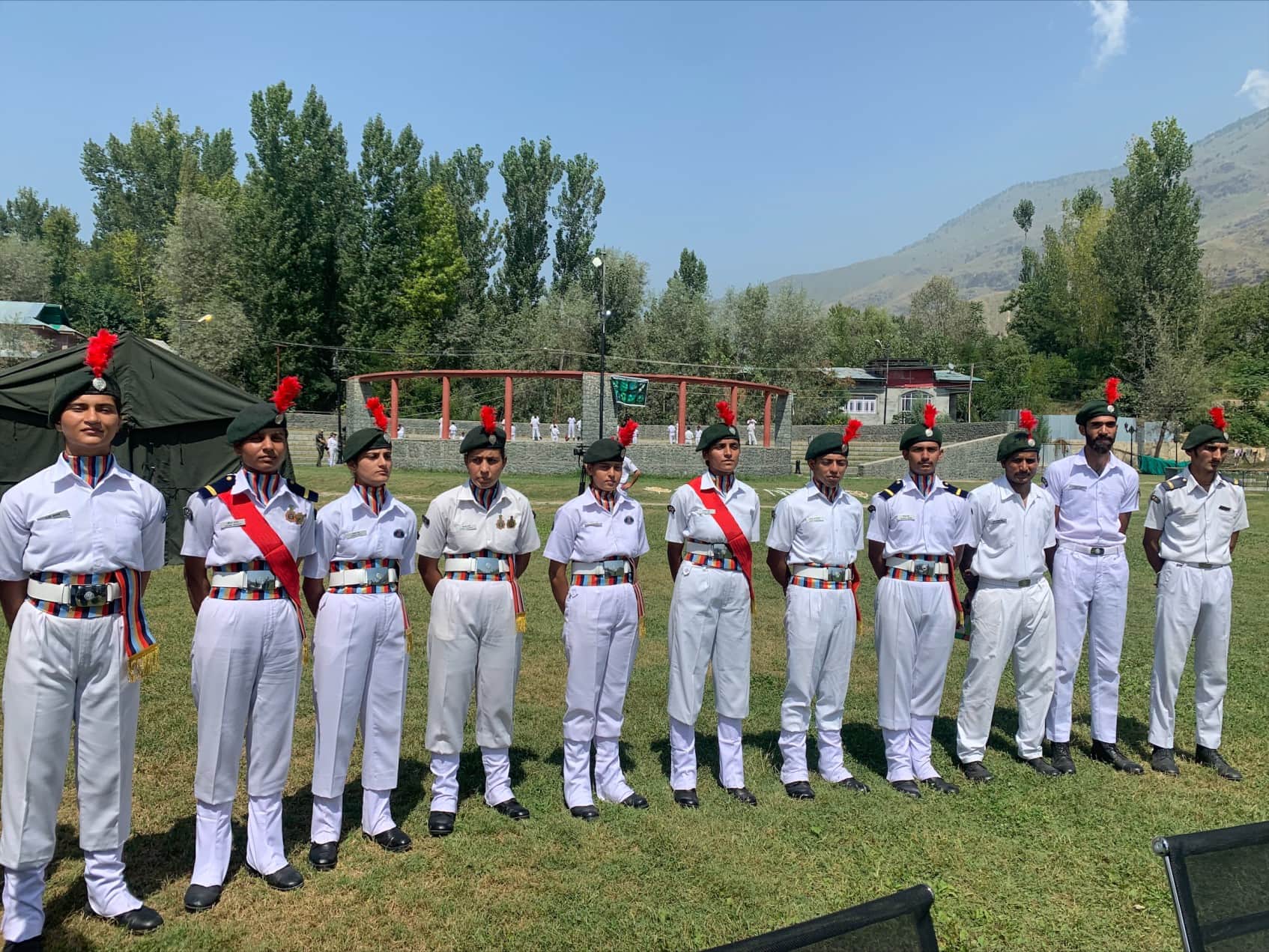 Indian Navy resumes training for NCC cadets in Kashmir valley after 33 ...