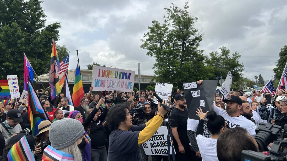 'Propaganda' vs 'bullying': Groups of parents clash at anti-LGBTQ ...