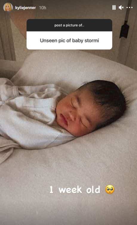 Kylie Jenner shares an adorable throwback pic of baby Stormi ...
