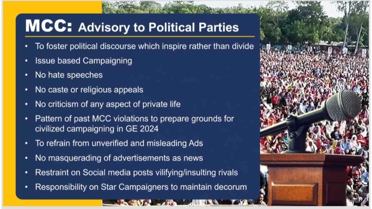 Lok Sabha Elections 2024: What is Model Code of Conduct? - India ...