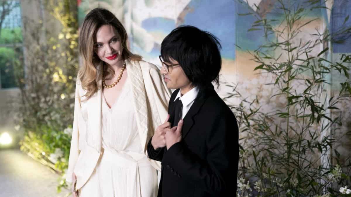 Angelina Jolie attends President Joe Biden's state dinner with son ...