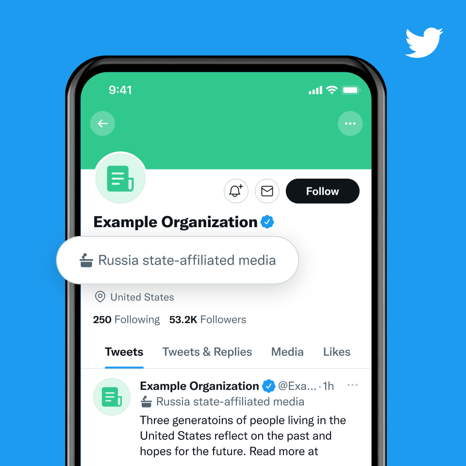 Twitter drops 'state-affiliated' labels from media accounts - World News