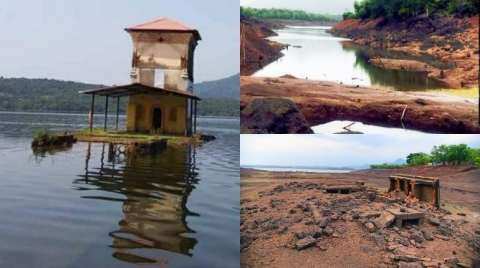 This underwater Goa village emerges from the water just once a year ...