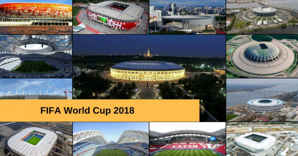 All you need to know about stadiums hosting FIFA World Cup 2018 matches ...