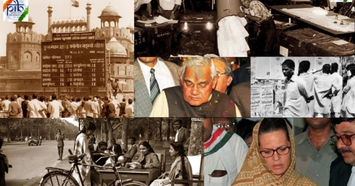 Iconic pictures of Indian General Elections - India News