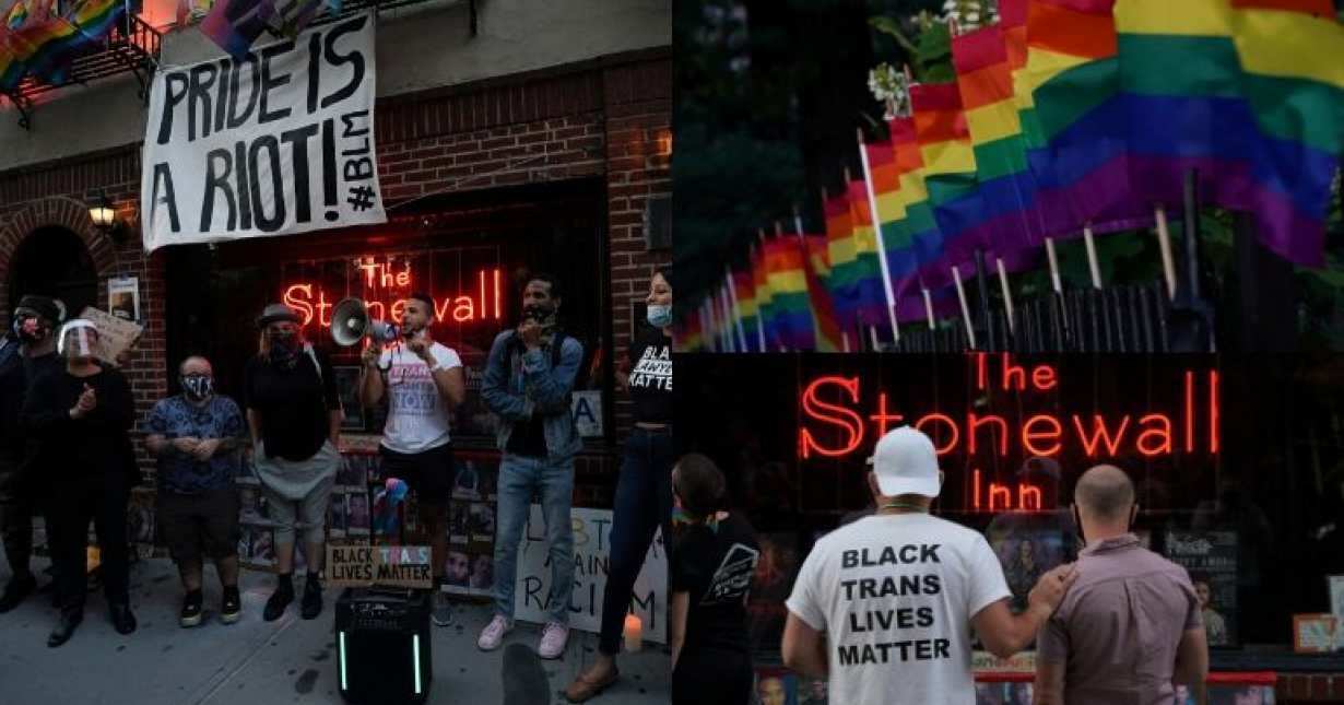 'Dismantling homophobia': Iconic New York bar celebrates transgender ...