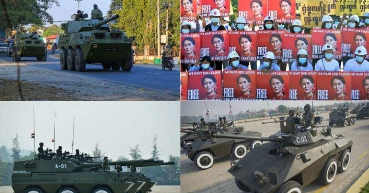 How military's infantry division shock troops have subjugated Myanmar ...