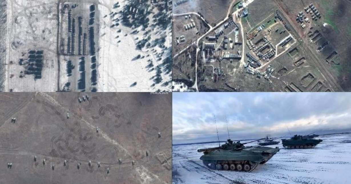 Satellite images show Russian troop deployment around Ukraine, Crimea ...