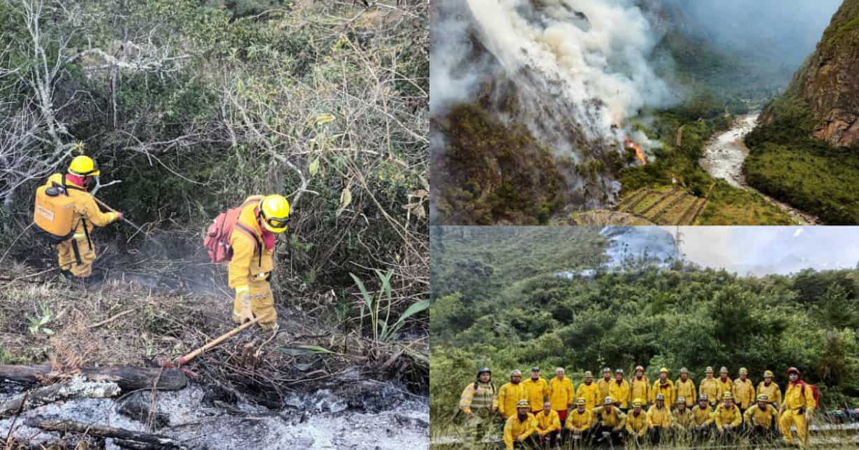 In pics: Peru's Machu Picchu threatened by wildfire - World News