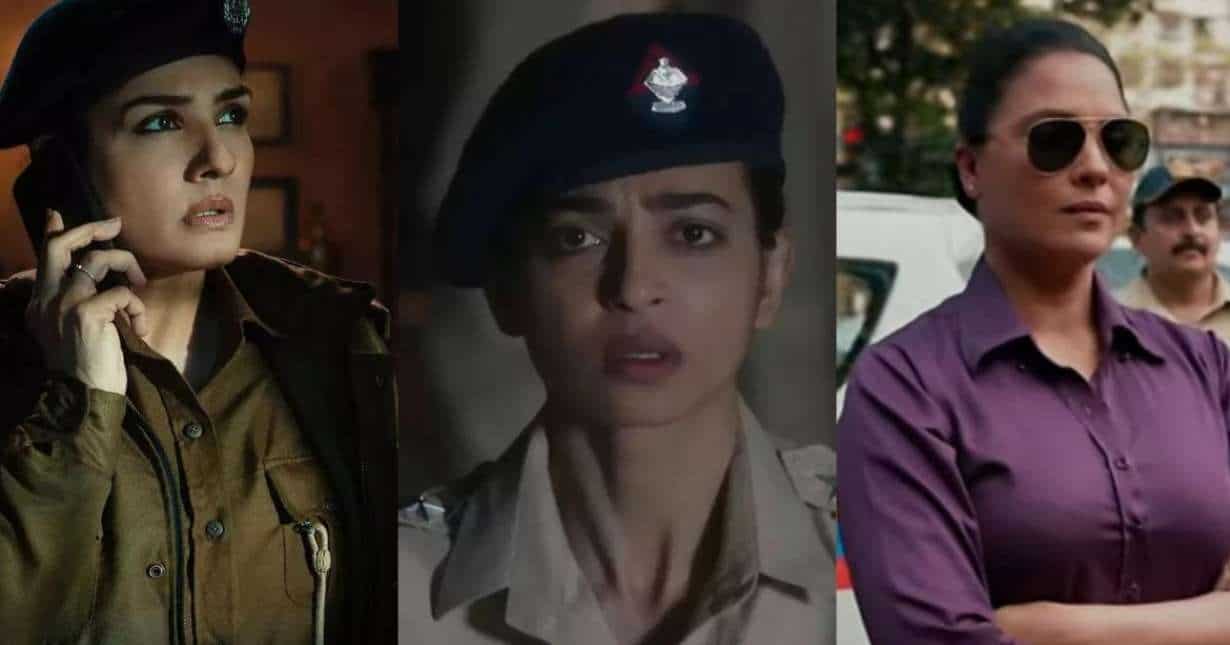 Radhika Apte, Raveena Tandon, Lara Dutta: 5 strong female cop ...