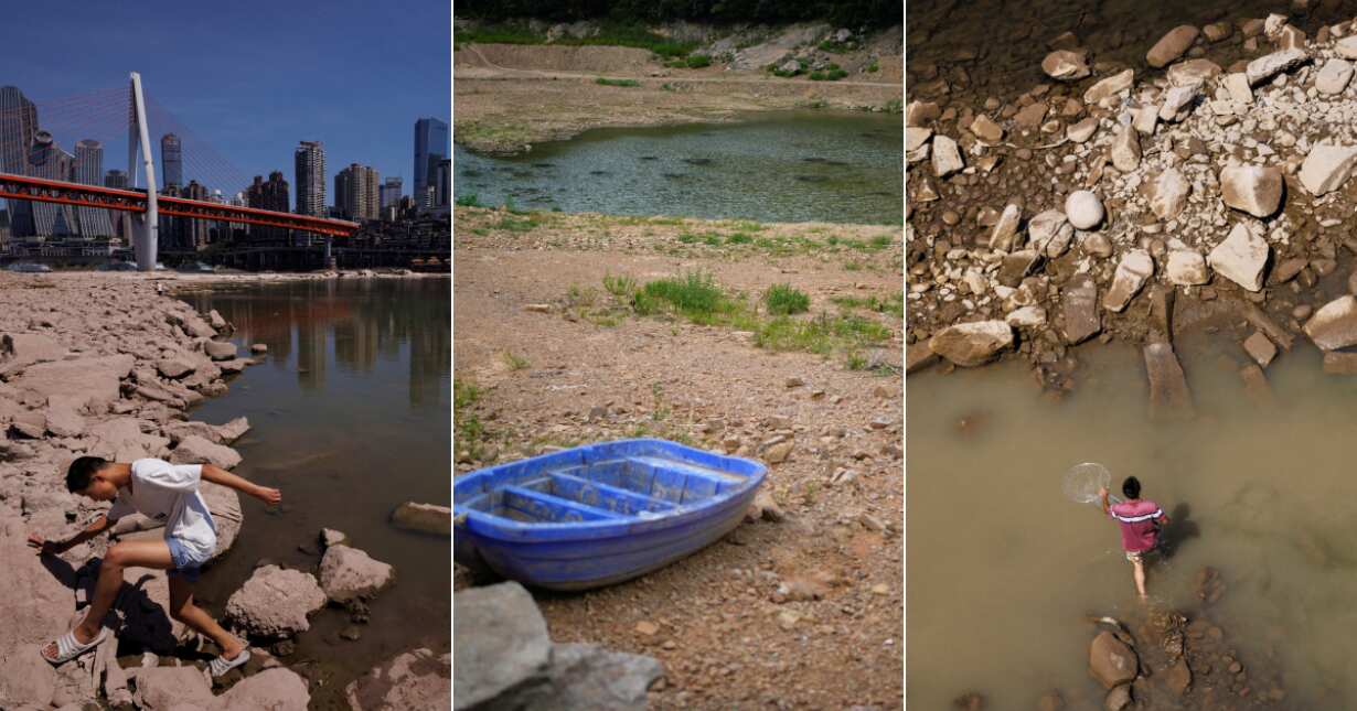 Drought in China: Rivers and lakes dry up; farmers struggle as ...