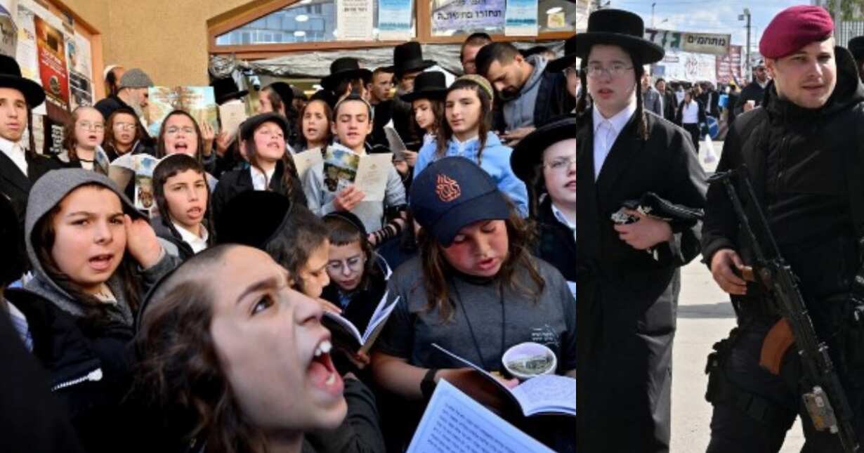 In Pics | Thousands of Hasidic Jews gather in Ukrainian city of Uman ...
