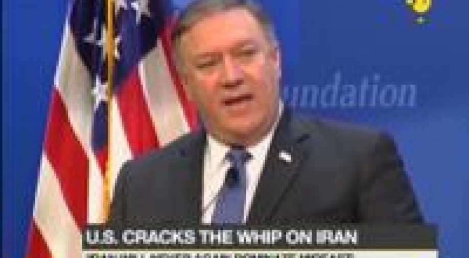 US cracks whip on Iran: Vows 'strongest sanctions in history', World ...