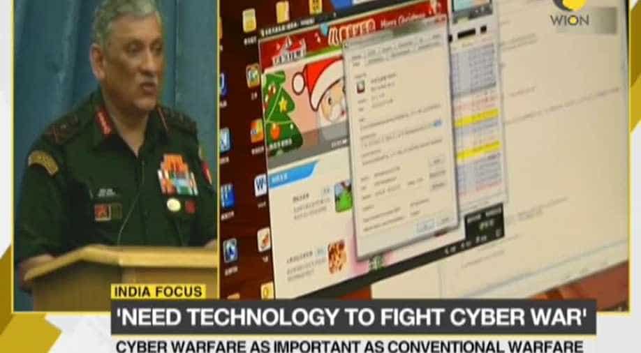 Strengthening India's cyber security; Indian Army Chief says need to ...