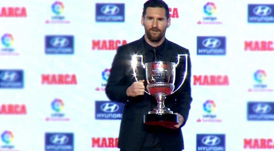 Messi receives La Liga 2017-2018 best player and top scorer awards, Sports News | wionews.com