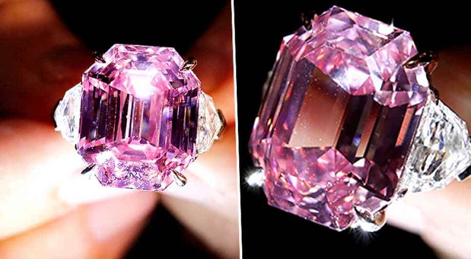 Harry Winston jeweler buys 'Pink Legacy' diamond for record $50 mln ...