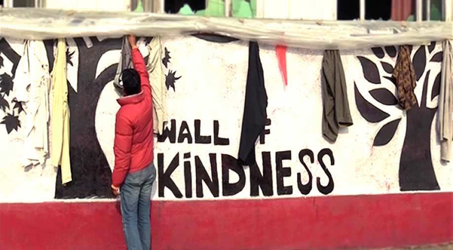 'Wall of Kindness' warms up Jammu and Kashmir - India News