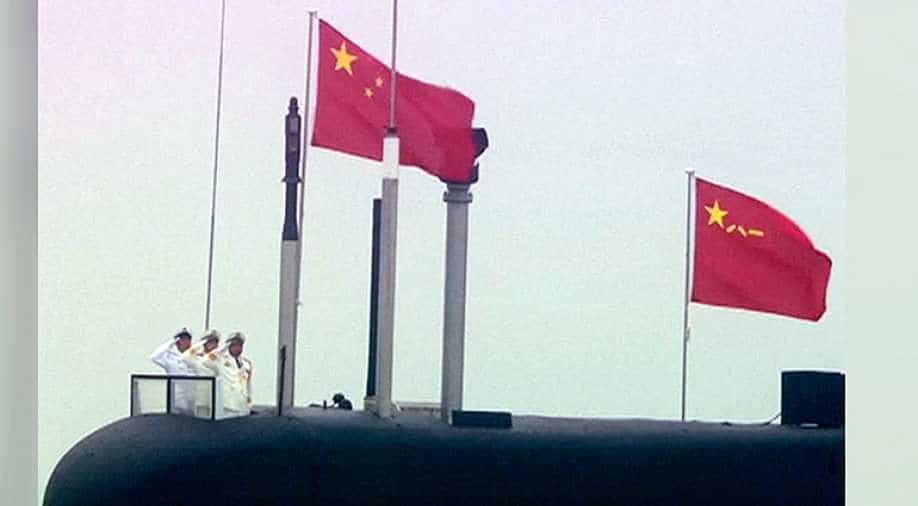 Chinese navy shows off new warship in 70th anniversary parade, World ...