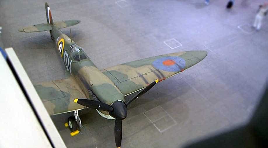 Replica Spitfire goes on display at London station for D-Day ...