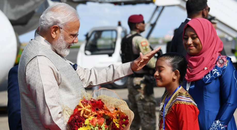 PM Modi arrives in Maldives in his first overseas visit after re ...