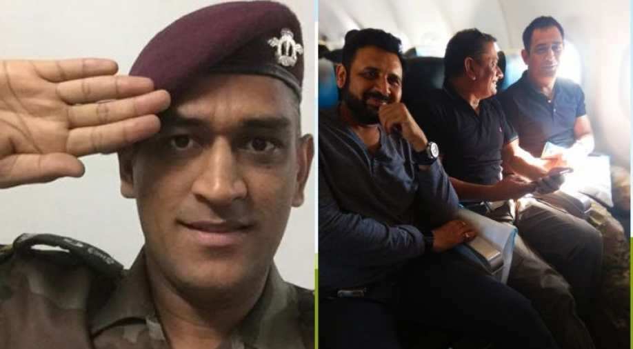 MS Dhoni sets out to discharge his duties as lieutenant colonel in ...