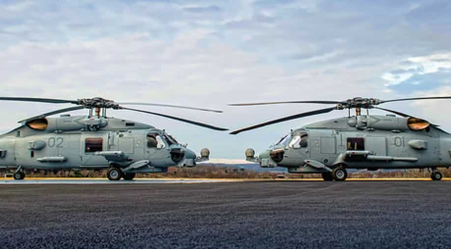 How US-built MH-60 Romeo helicopters will give Indian navy combat edge ...