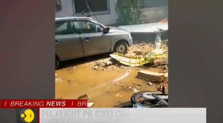 PIA flight PK 8303 crashes in Karachi with 98 passengers on board ...