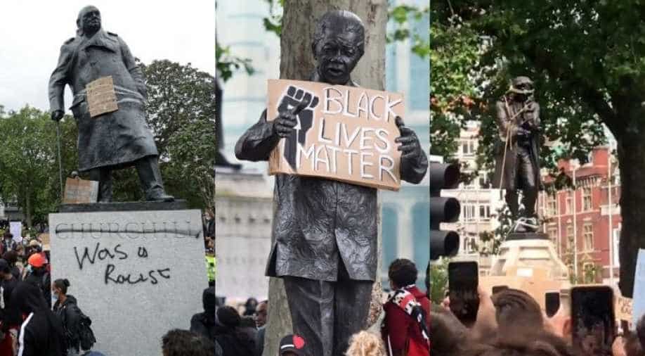 'Topple the Racists': A map showing all of the 'racist' statues in ...