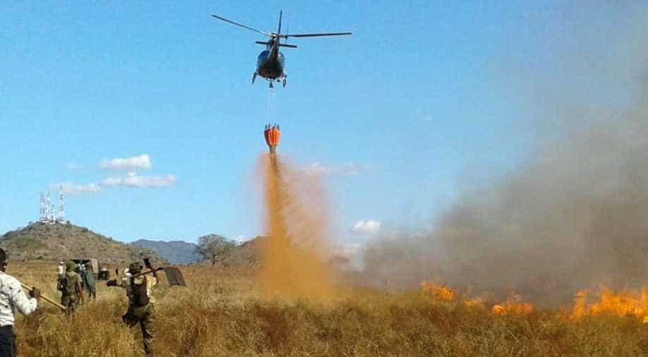 Huge wildfire contained in Kenya's national park | World News - World News
