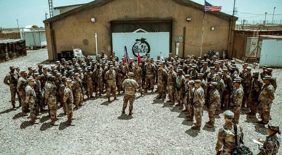 US army hands over camp Taji to Iraqi security forces - World News