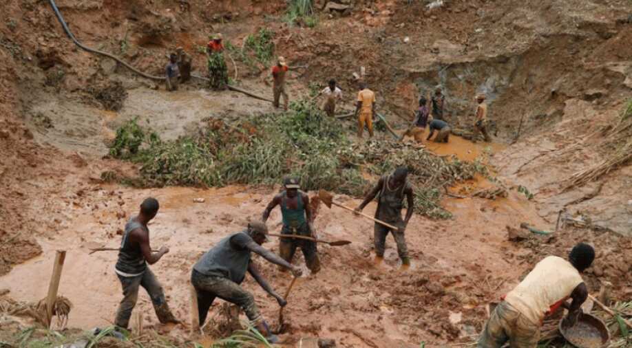 At least 50 killed in gold mine collapse in Democratic Republic of ...