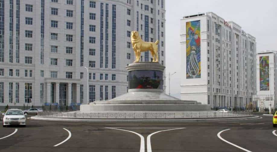 Turkmenistan's gilded dog monument & the Putin connection - World News