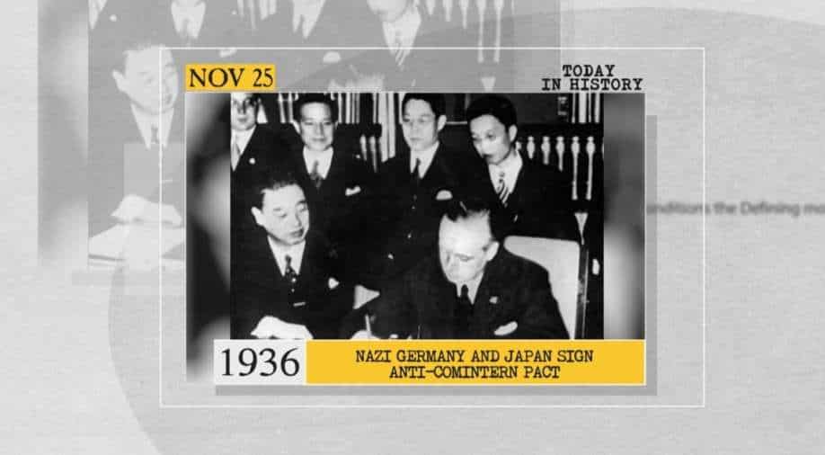 Today in history: Storm of the century, Anti-Comintern pact, and more ...