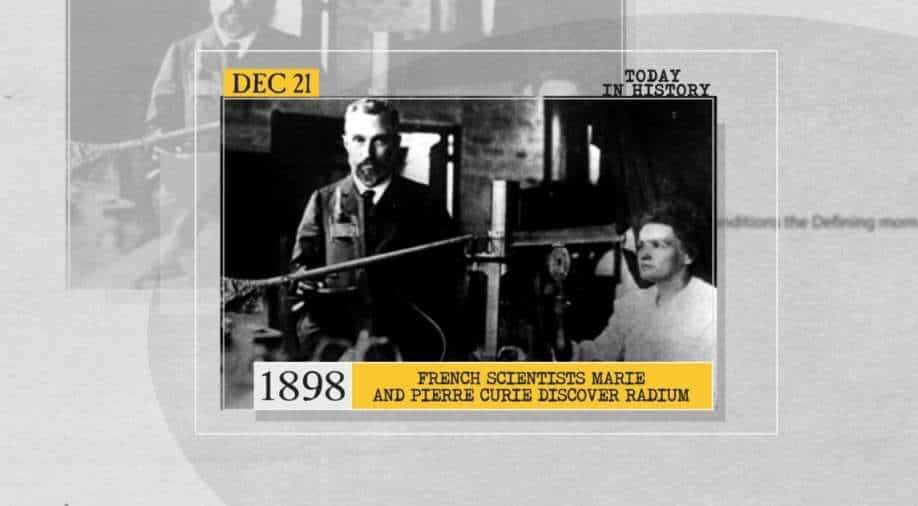 Today in history: Discovery of radium, first full-length animated film ...