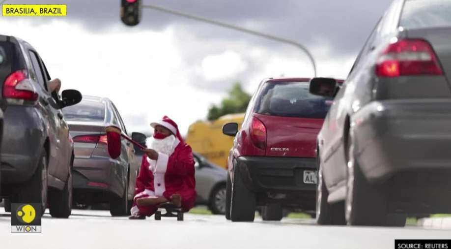 Disabled Santa in Brazil highlights mobility barriers this Christmas ...