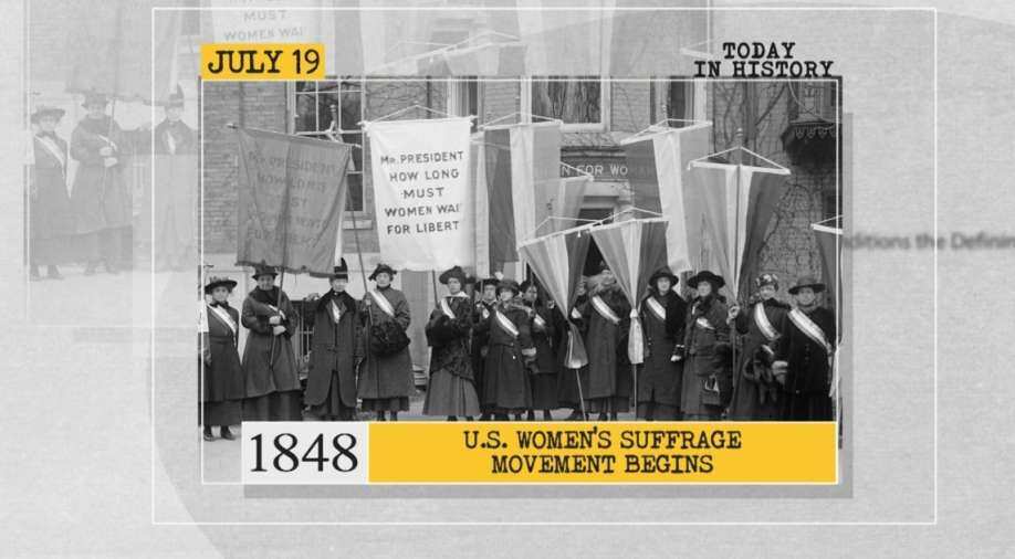 July 19 in history: US women's suffrage movement begins and more ...