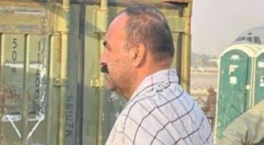 Former Afghan Army chief Wali Muhammad Ahmadzai at Kabul airport, set ...