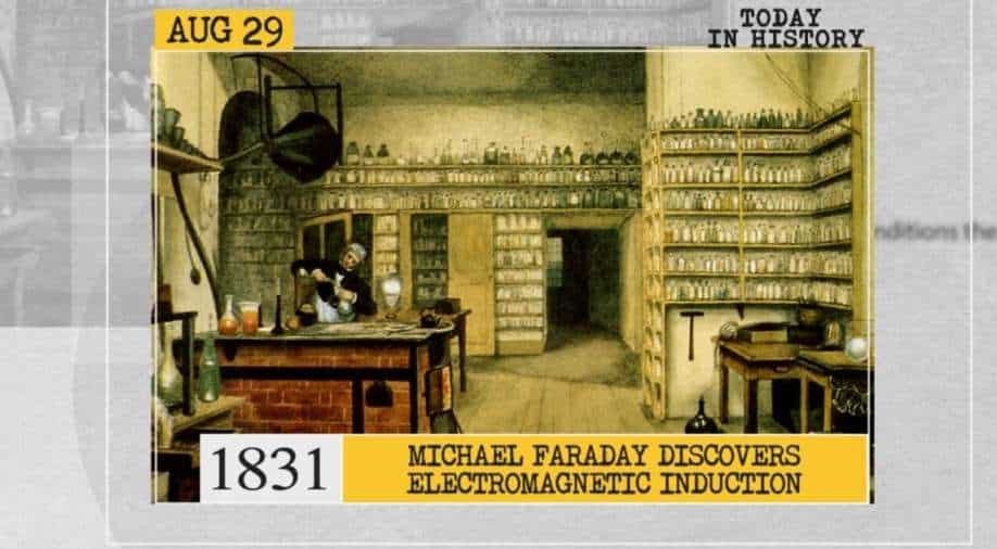 Aug 29 in history: Michael Faraday discovers electromagnetic induction ...