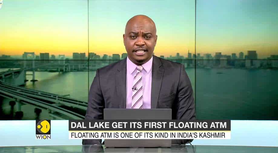 Kashmir: Dal Lake gets its first floating ATM - India News