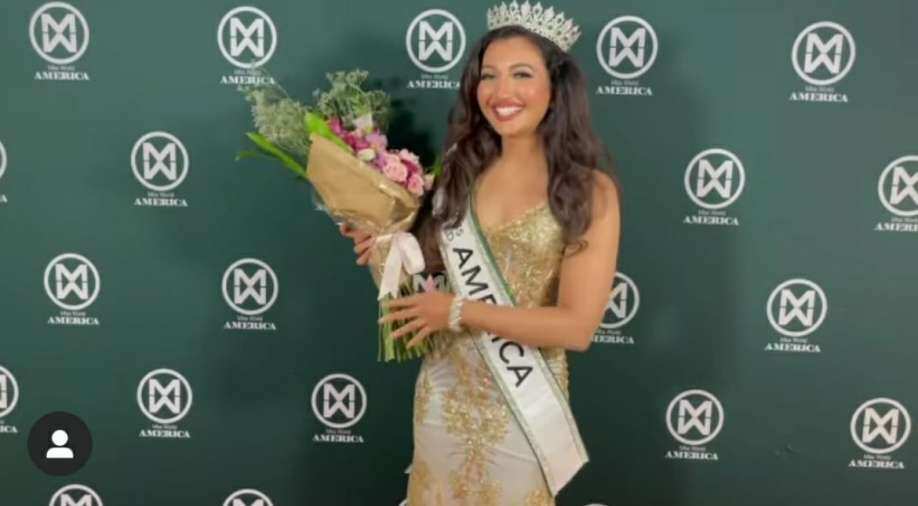 Shree Saini becomes first Indian to win Miss World America - Lifestyle News