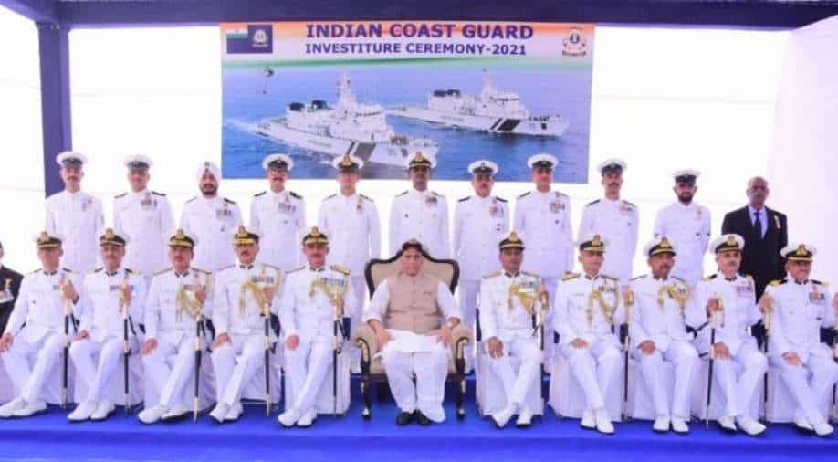 Indian defence minister lauds coast guard for ensuring maritime peace ...