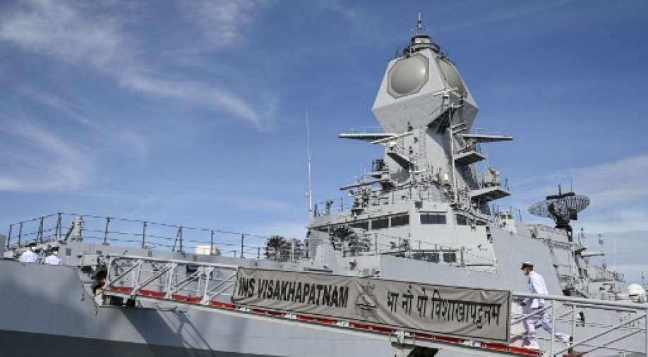In Pics: India's new warship INS Visakhapatnam - India News News