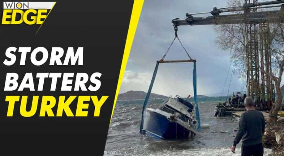 Horrific Storm and scary winds wreaks havoc in Turkey - India News
