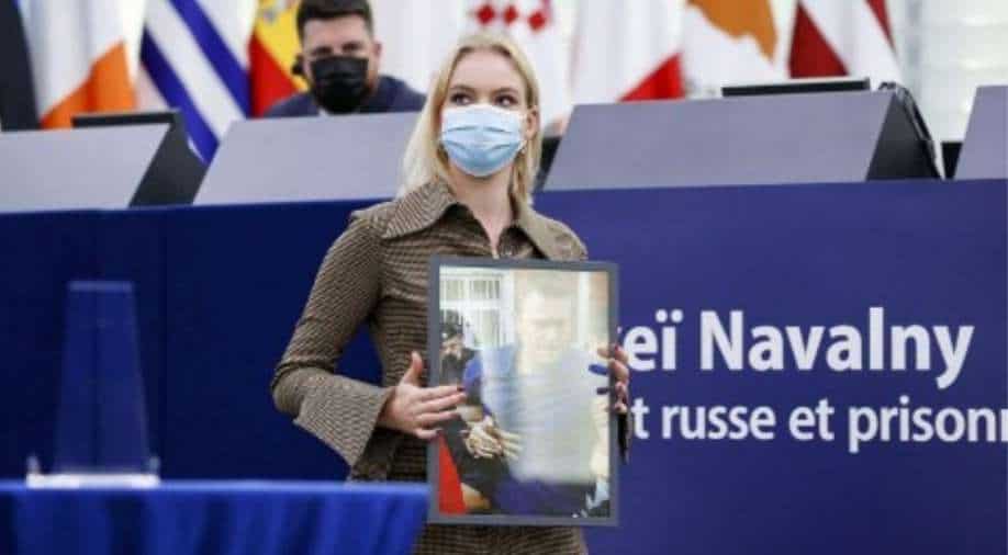 Alexei Navalny's daughter urges EU to confront Putin as she collects ...