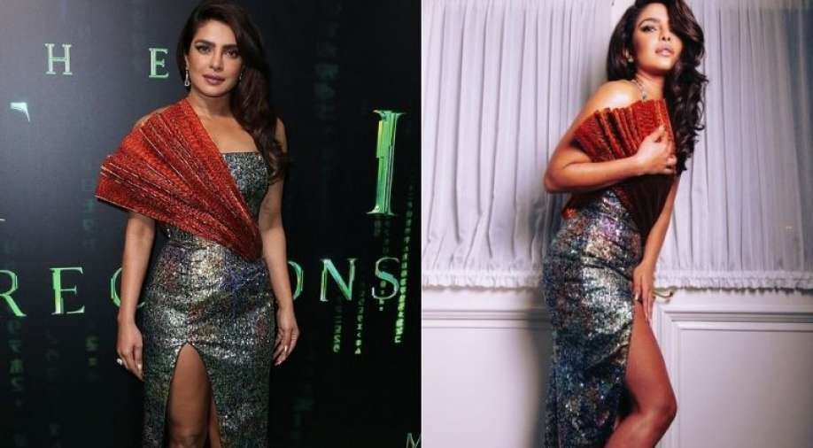 Priyanka Chopra's 'Matrix Resurrections' premiere gown is an ode to her ...