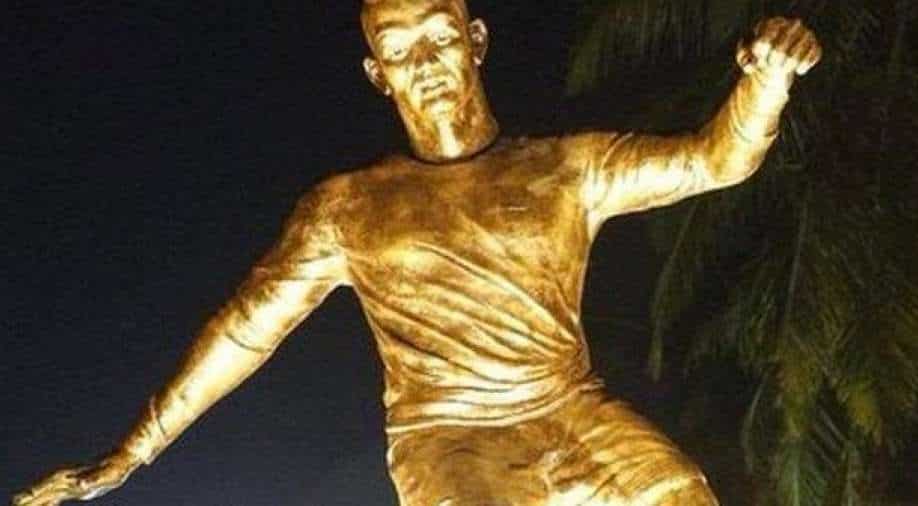 New statue of footballer Cristiano Ronaldo sparks controversy in India ...