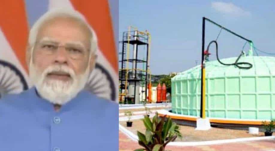 Indian Prime Minister Modi inaugurates Asia's biggest 'gobar-dhan ...