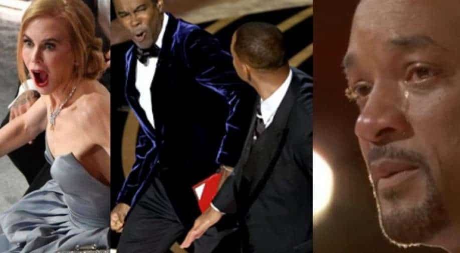Oscars 2022: Will Smith slapping Chris Rock triggers meme fest ...